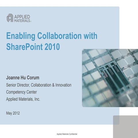 Enabling Enterprise Collaboration with SharePoint 2010 | PDF | Computer Software and ...