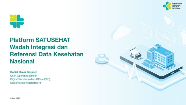 Satu sehat materi satu sehat puskesmas kemenkes | PDF