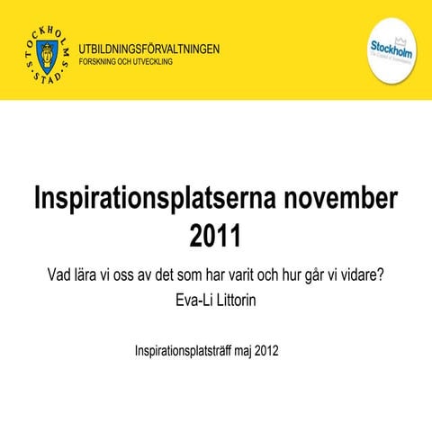 Bilden som språk Eriksdalsskolan | PPT