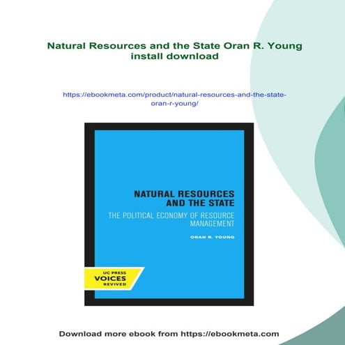 Natural Resources and the State Oran R. Young | PDF