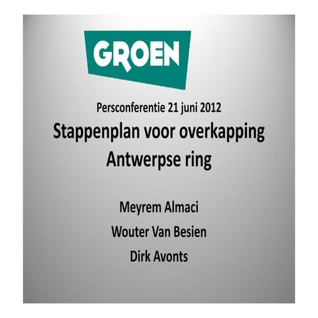 120621 groen pp persconferentie overkapping ring | PDF