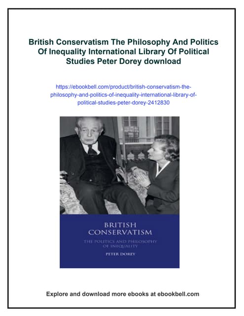 Conservatism | PPT | Politics