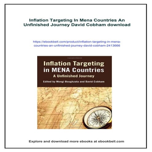 Inflation Targeting In Mena Countries An Unfinished Journey David ...
