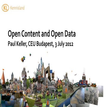 Open Content and Open Data | PPT