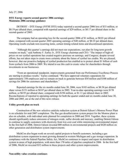 dte_3Q06ER | PDF