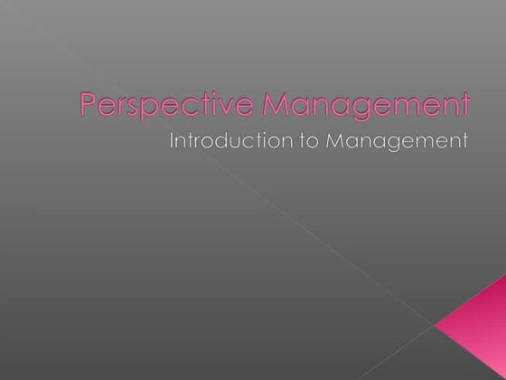Introduction to Nursing Management | PPT