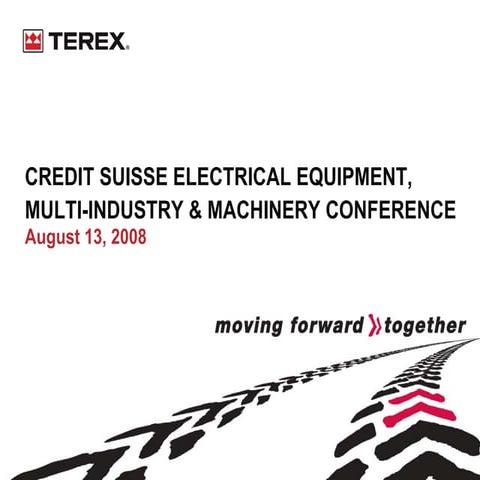 terex CSFB081308 | PDF
