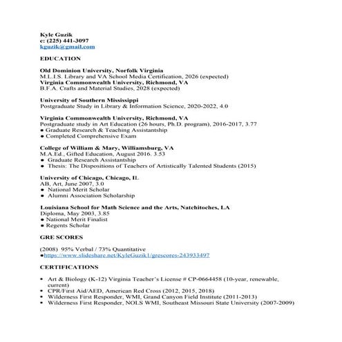 12082024 kguzik Resume Kyle A Guzik.docx