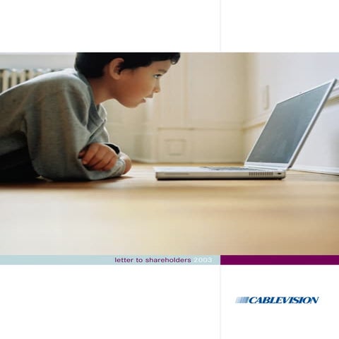 cablevision systems 2003ar | PDF