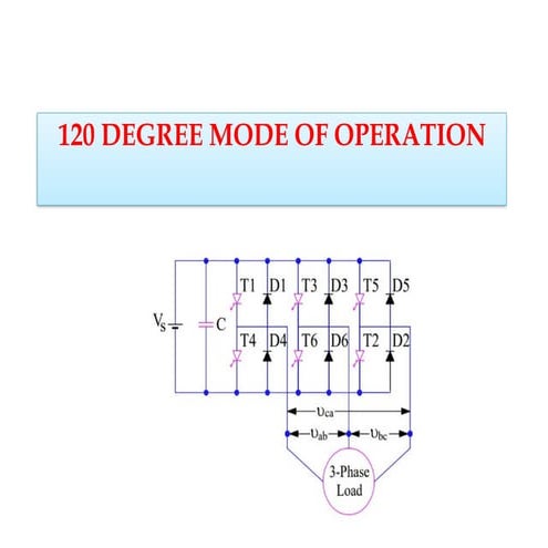 3 phase inverter 120 degree conduction mode120 conduction.pptx