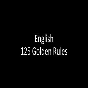 120 Golden Rules English - by Pooja Ma'am.pdf