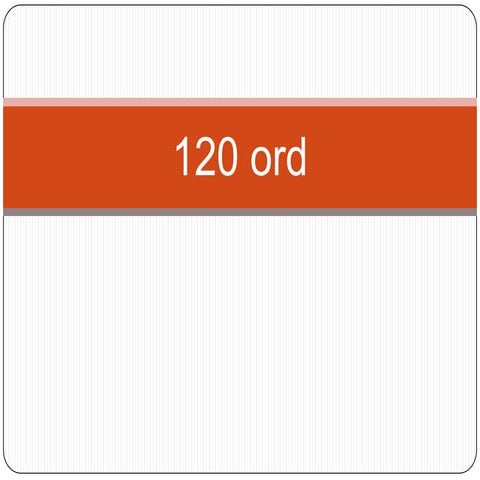 120 ord | PPT