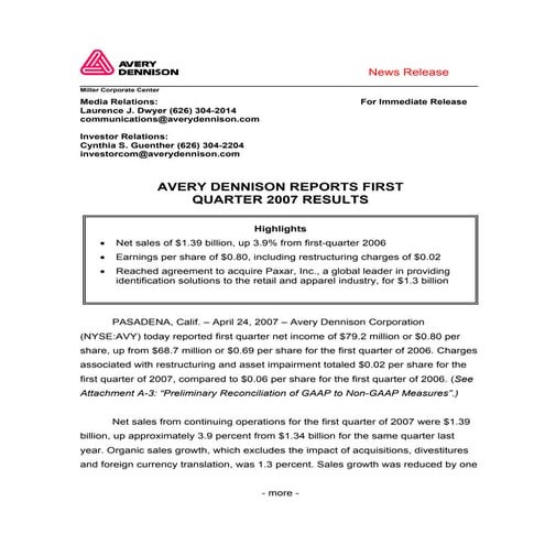 Avery dennison Company Profile Presentation.pdf