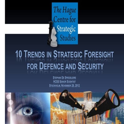 10 Trends in Strategic Foresight for Defense and Security | PPTX