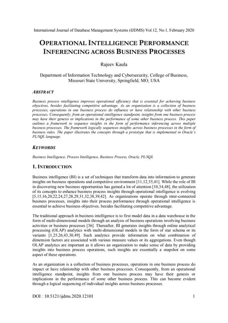 Insight-Driven Business Rules for Operational Knowledge | PDF