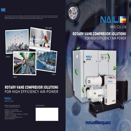 NAILI Compressor Catalog in 2015 | PPT