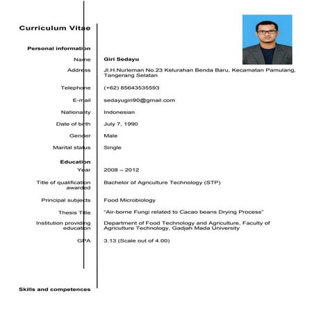 CV Giri Sedayu | DOC