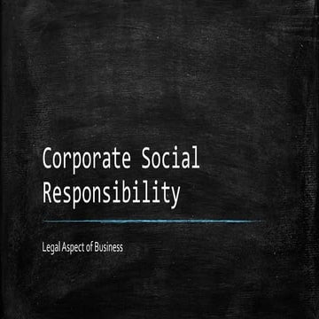 Microsoft Corporate Social Responsibility | PPT