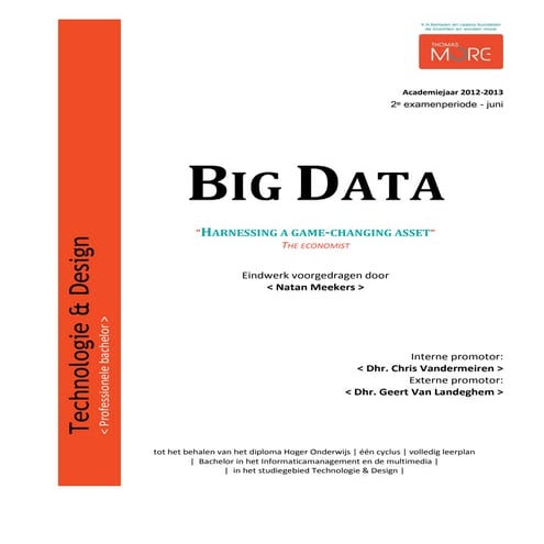Thesis Big Data | PDF