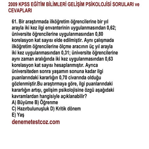 2009gelişim2 | PPT