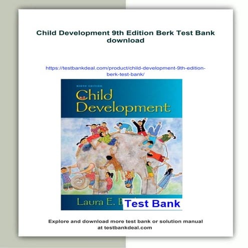 Child Development 9th Edition Berk Test Bank | PDF
