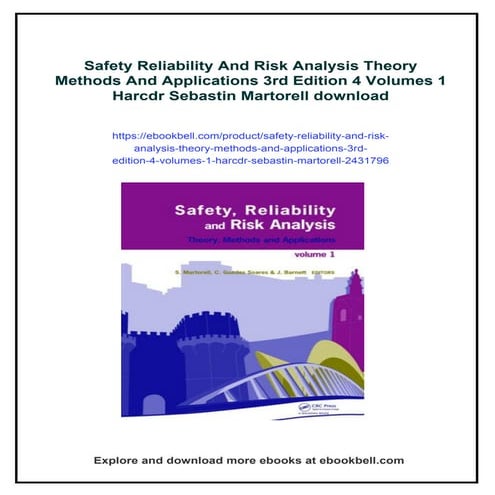 Safety Reliability And Risk Analysis Theory Methods And Applications ...