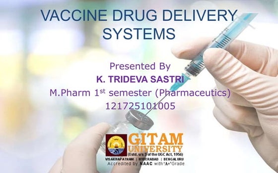 Vaccine delivery system | PPTX | Infectious Diseases | Diseases and ...