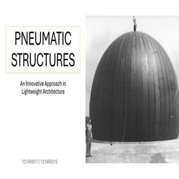 Pneumatic structure | PPTX