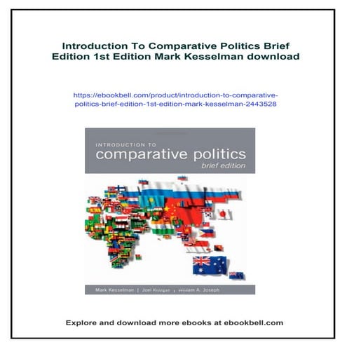Introduction To Comparative Politics Brief Edition 1st Edition Mark ...