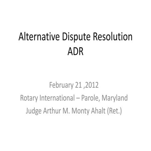 12 2 21 Adr Presentation Rotary | PPTX