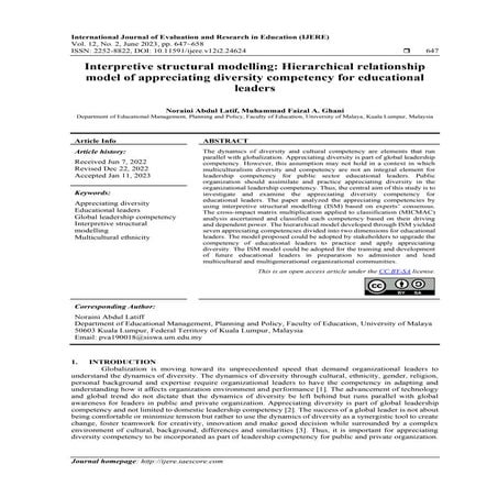 Interpretive structural modelling: Hierarchical relationship model of ...