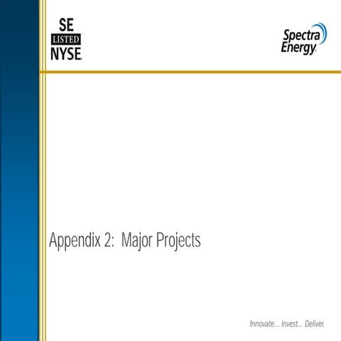 spectra energy Appendix2_2009ProjectFinal | PDF