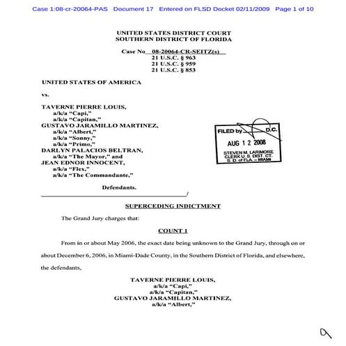 DEA Fugitive of the Week: Jean Ednor Innocent | PDF