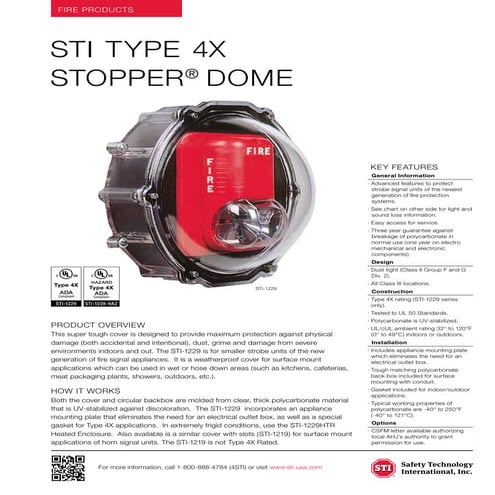 STI 1229 Data Sheet | PDF