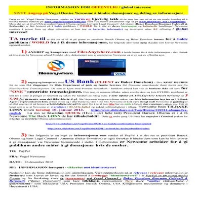 122912 public notification (obama & pay pal attacks) -norwegian | PDF