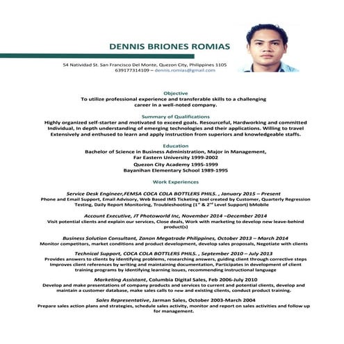 Raissa Alfonso CV | PDF
