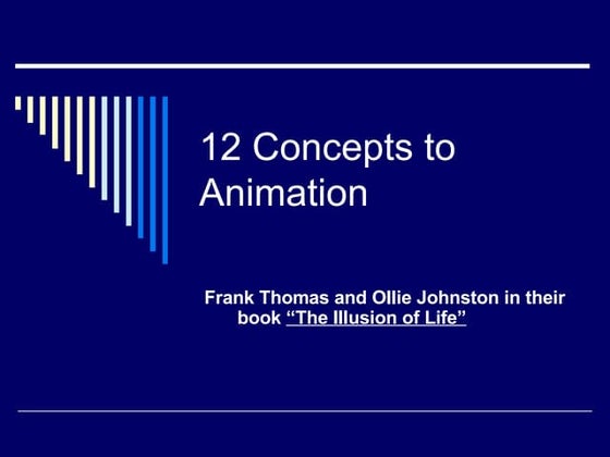 Principles of animation | PPTX