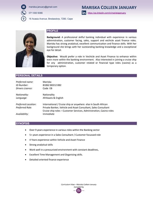 David Gahagan CV | DOCX