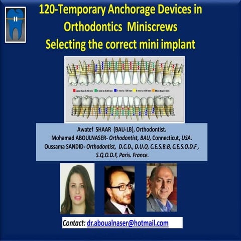 123 mini-implant-miniscrews in orthodontics-selecting and sites-oussama ...