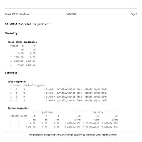 Mepla Report Calculation | PDF