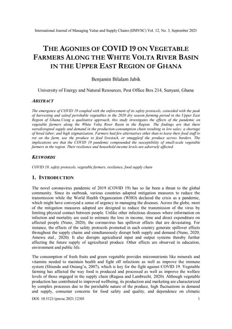 Perceptions and practices of rice farmers in the lowland areas of Diplahan, Zamboanga Sibugay ...