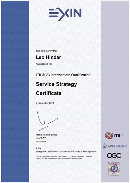 ITIL Version 3 | PDF