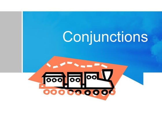 Coordinating and subordinating Conjunctions for grade 6 | PPT