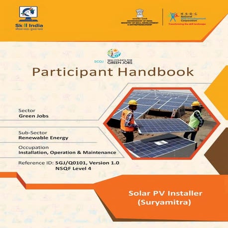 Suryamitra Solar PV Installar Hand book | PDF