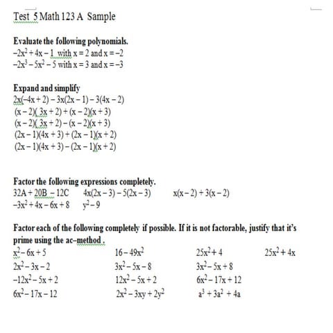 123a test4-sample | PPTX