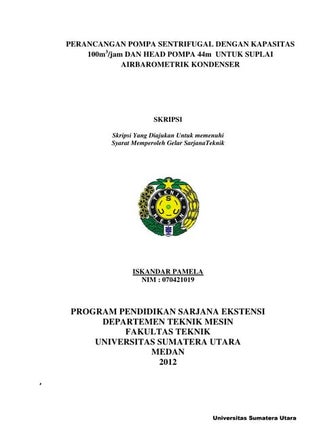 Karakteristik pompa susunan_paralel_spek_berbeda | PDF