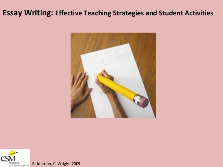 Teaching Essay Writing To Esl Students Teaching Essay Writing To Esl Students