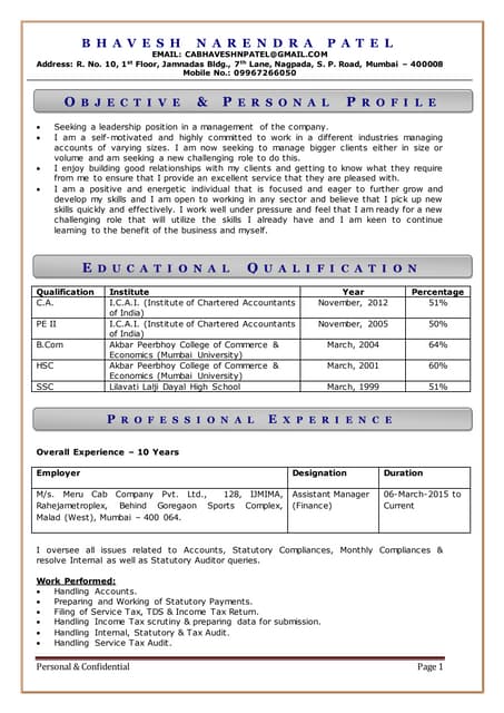 Ashraf Ali resume | DOC