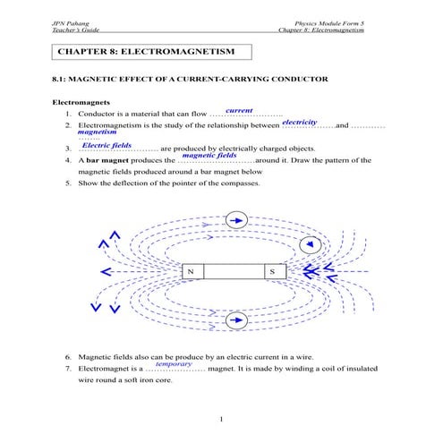 chapter-8-electromagnet | PDF