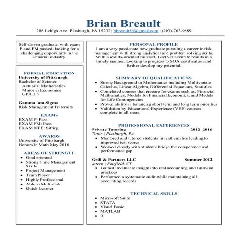 Brian Breault-Resume | PDF